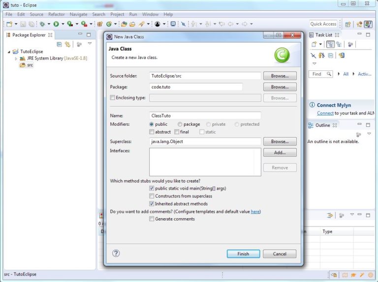 Télécharger et Installer Eclipse IDE - prise en main - MIAFFO.NET