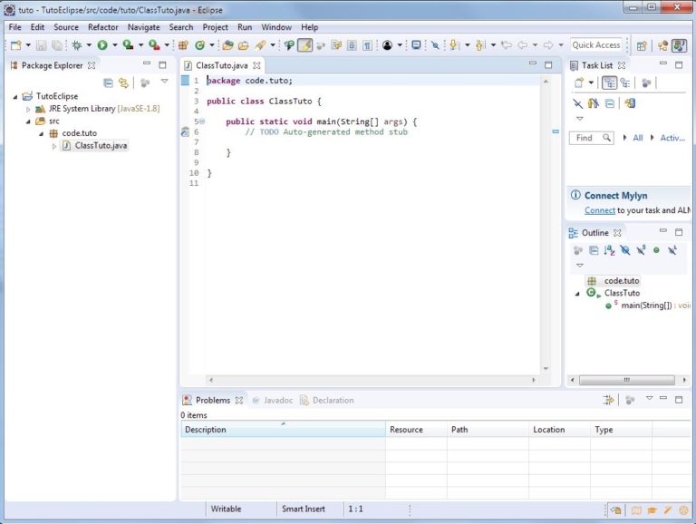 Télécharger et Installer Eclipse IDE - prise en main - MIAFFO.NET