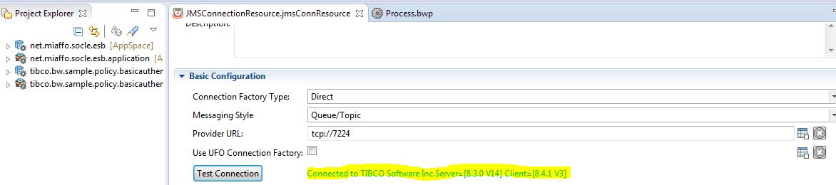 TIBCO BW6 - Intégration des librairies EMS - MIAFFO.NET TIBCO BW6 - Intégration des librairies EMS - MIAFFO.NET